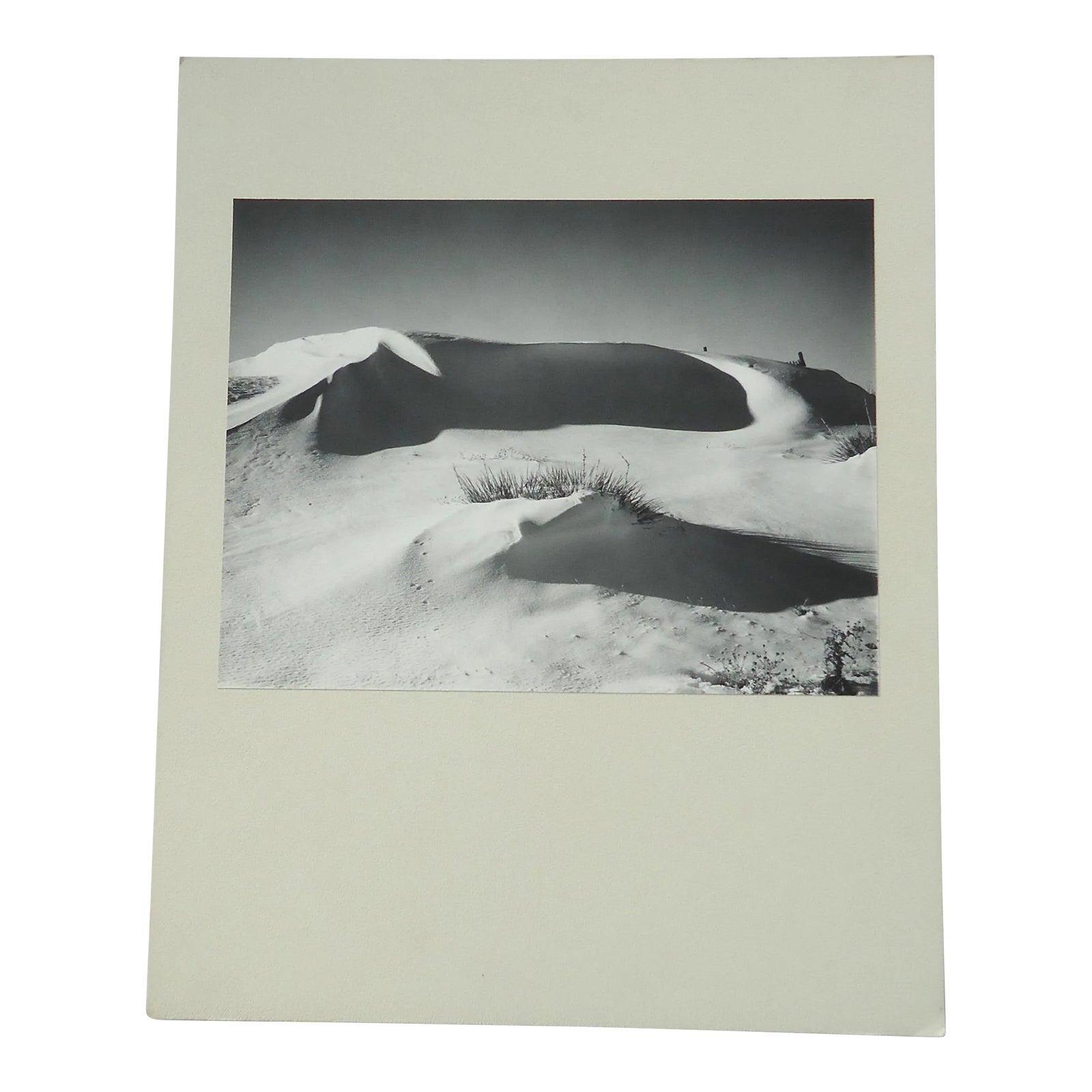 Dean W Hand Mid-Century Snow on the High Plains Landscape Photograph ...