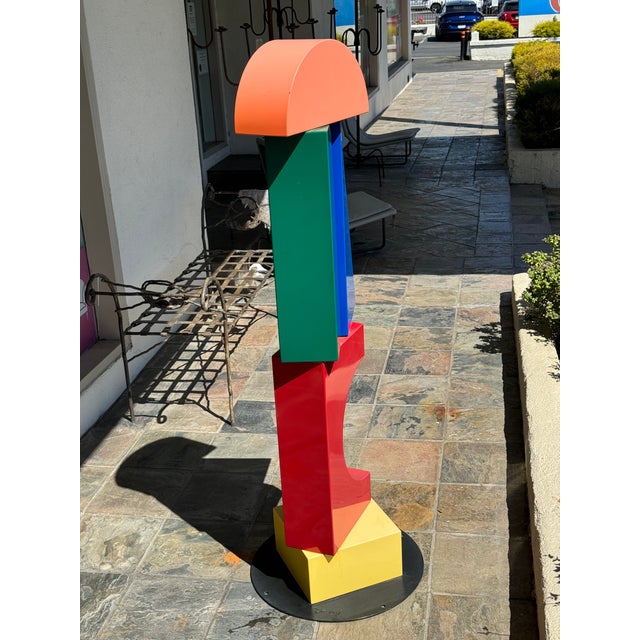 Richard Stark's "Childs Play 101" Steel Sculpture | Chairish