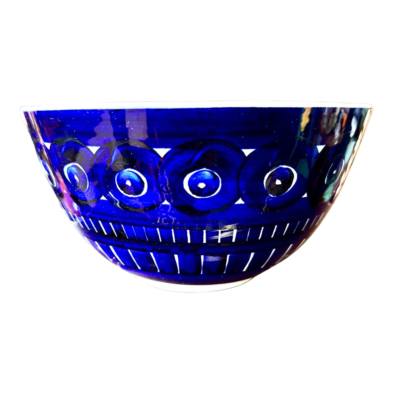 1990s Valencia by Arabia of Finland Serving Bow | Chairish