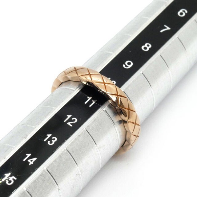 Chanel K18Pg Pink Gold Coco Crush Ring J11785 51 3.8G Ladies Size 5.5 | Chairish