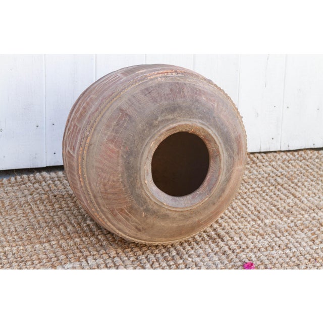 Antique Painted Tribal African Pot | Chairish