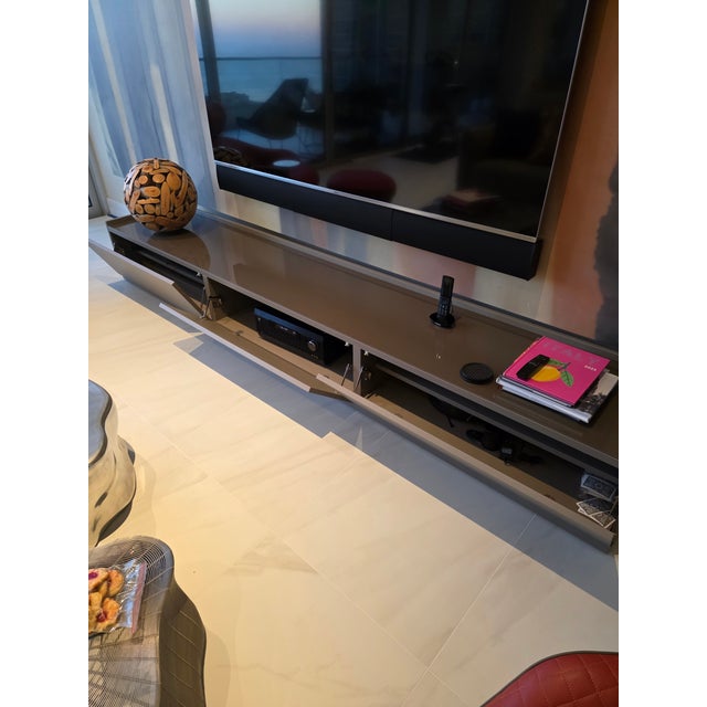 Roche Bobois Intra-Latina Extra Long Modern Tv Unit - L118" - Excellent ...