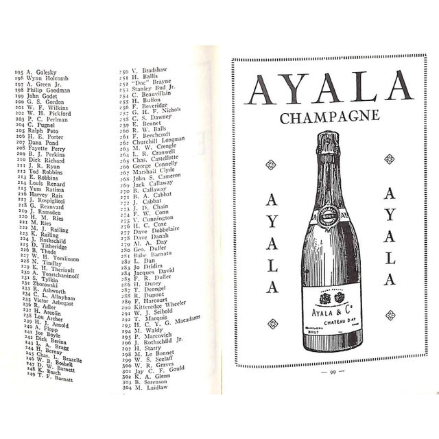 "Barflies and Cocktails 300 Recipes by Harry and Wynn" 2008 | Chairish