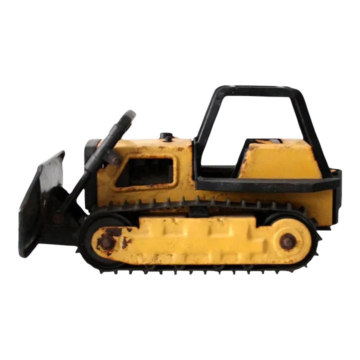 Vintage Tonka Toy Bulldozer | Chairish