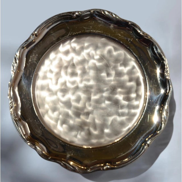 Wmf Ikora Germany Silverplate Round Platter Serving Tray 1970 | Chairish
