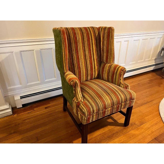Gabbert's-Harden Furniture Wingback Chair | Chairish