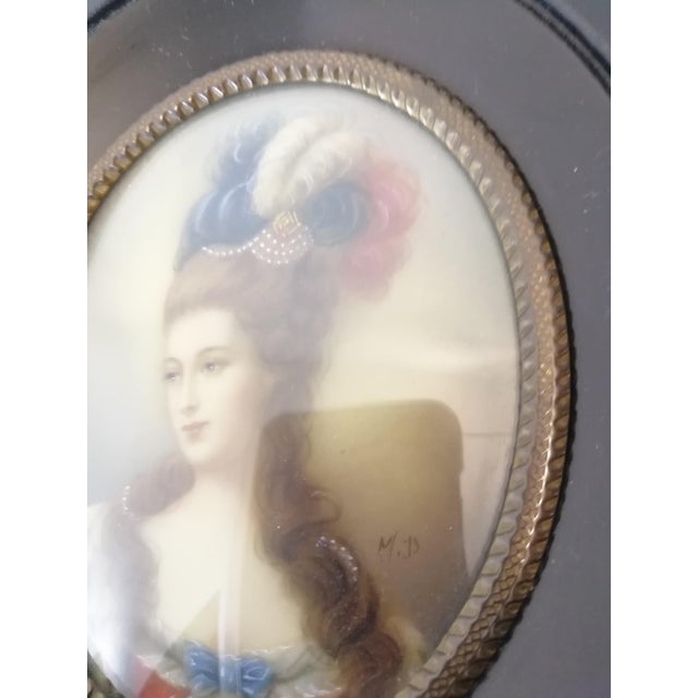 Ebonized Wood and Curved Glass Frames, 1940s, Set of 2 | Chairish