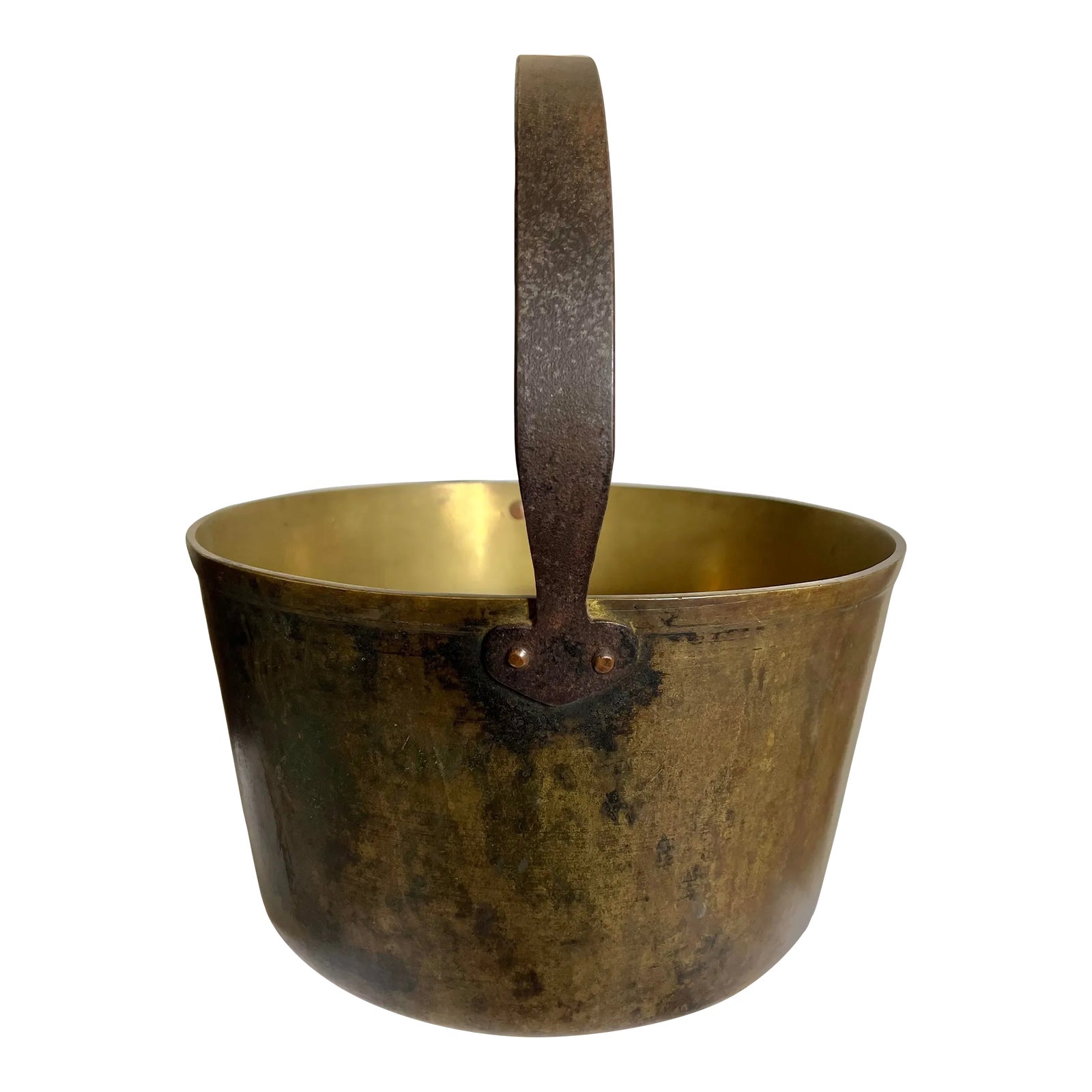 Antique English Bronze Preserving Jam Cooking Pan Pot, Circa 1800 ...