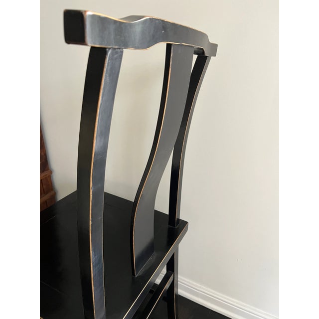 2000s Stylish and Sturdy Pair of Longevity Inspired Asian Chairs | Chairish