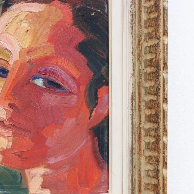 Anna Costa, Portrait of a Young Woman, 1960s, Oil on Board, Framed ...