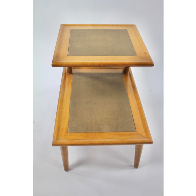 1950s Mid-Century Modern Oak End Table | Chairish