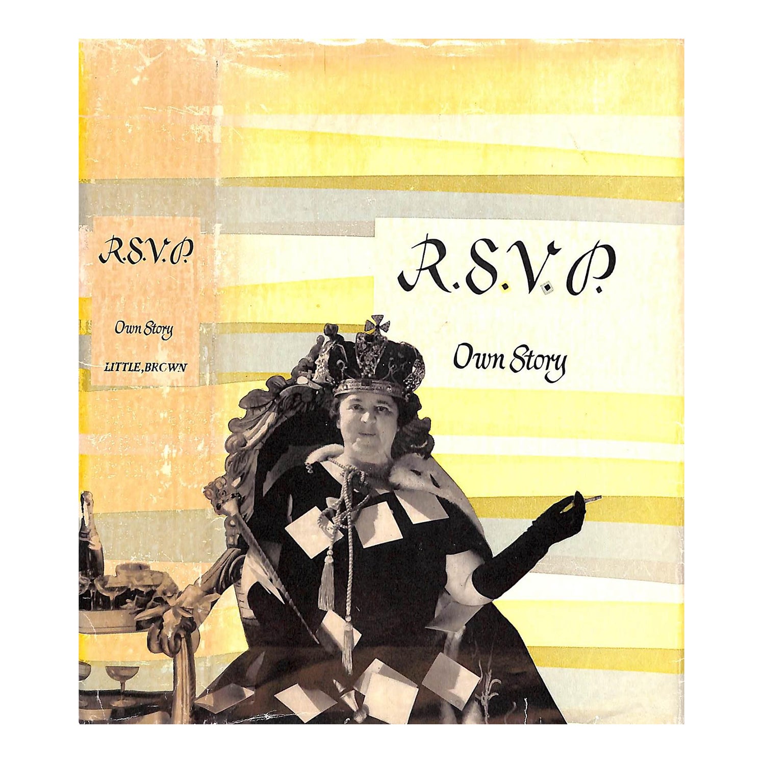 "R.S.V.P. Elsa Maxwell's Own Story" Book 1954 Maxwell, Elsa | Chairish