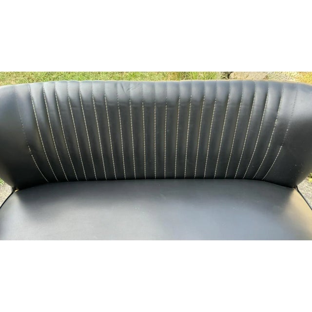 Mid Century Sky Black Cocktail Sofa 1950s Seating