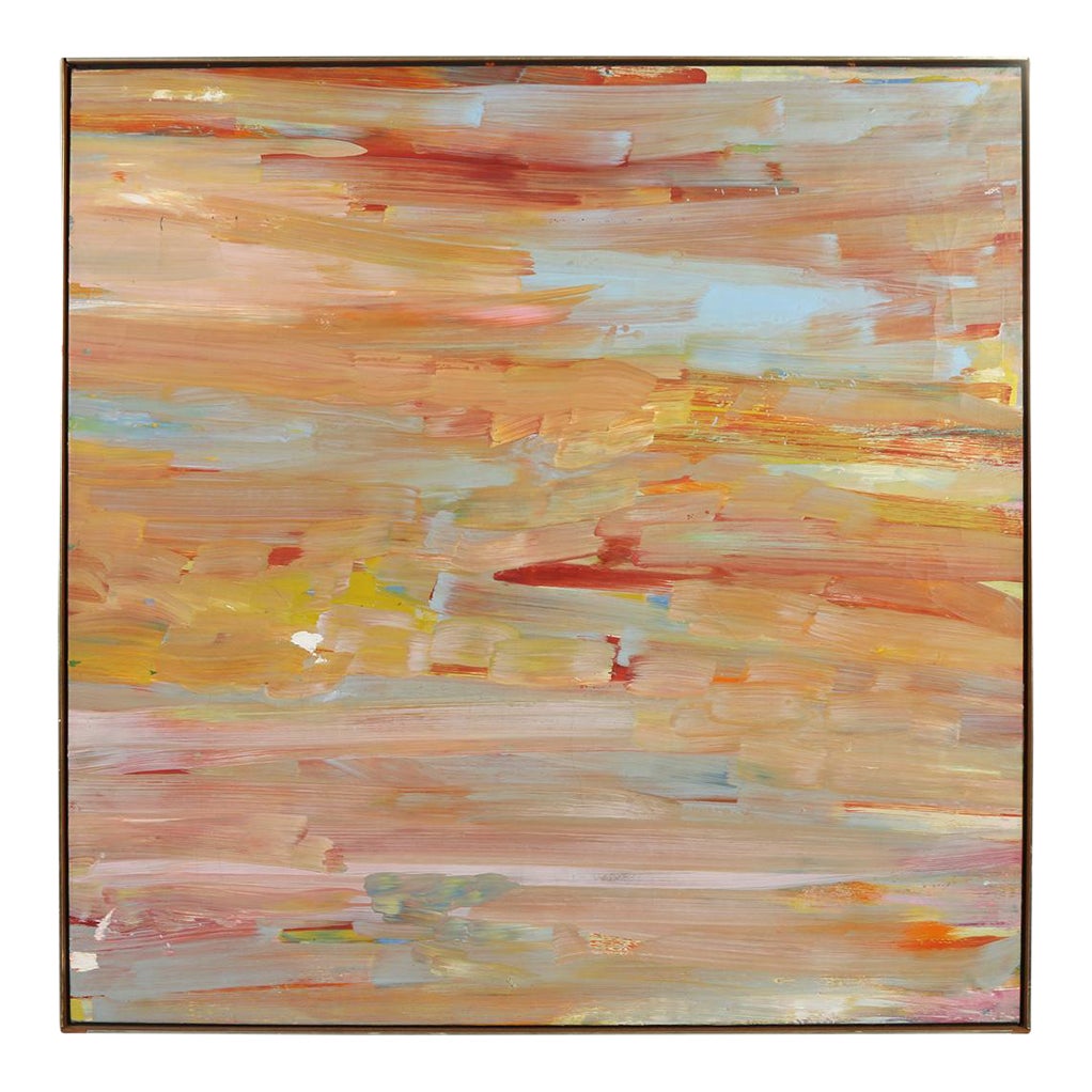 Abstract Painting by Noted Artist, Pat Lipsky | Chairish