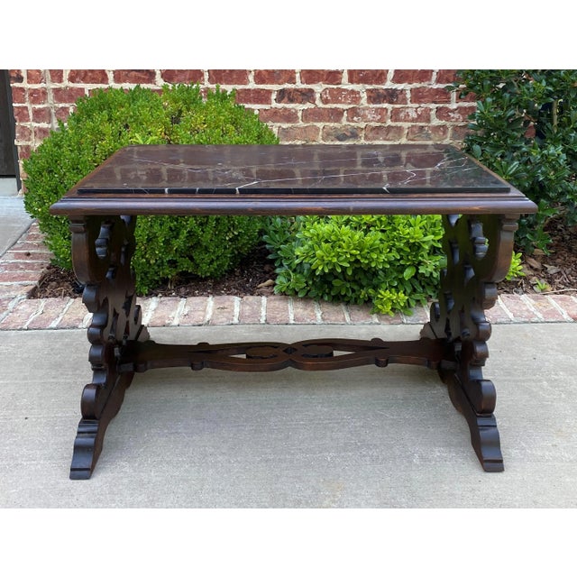 Antique French Renaissance Revival Coffee Table | Chairish