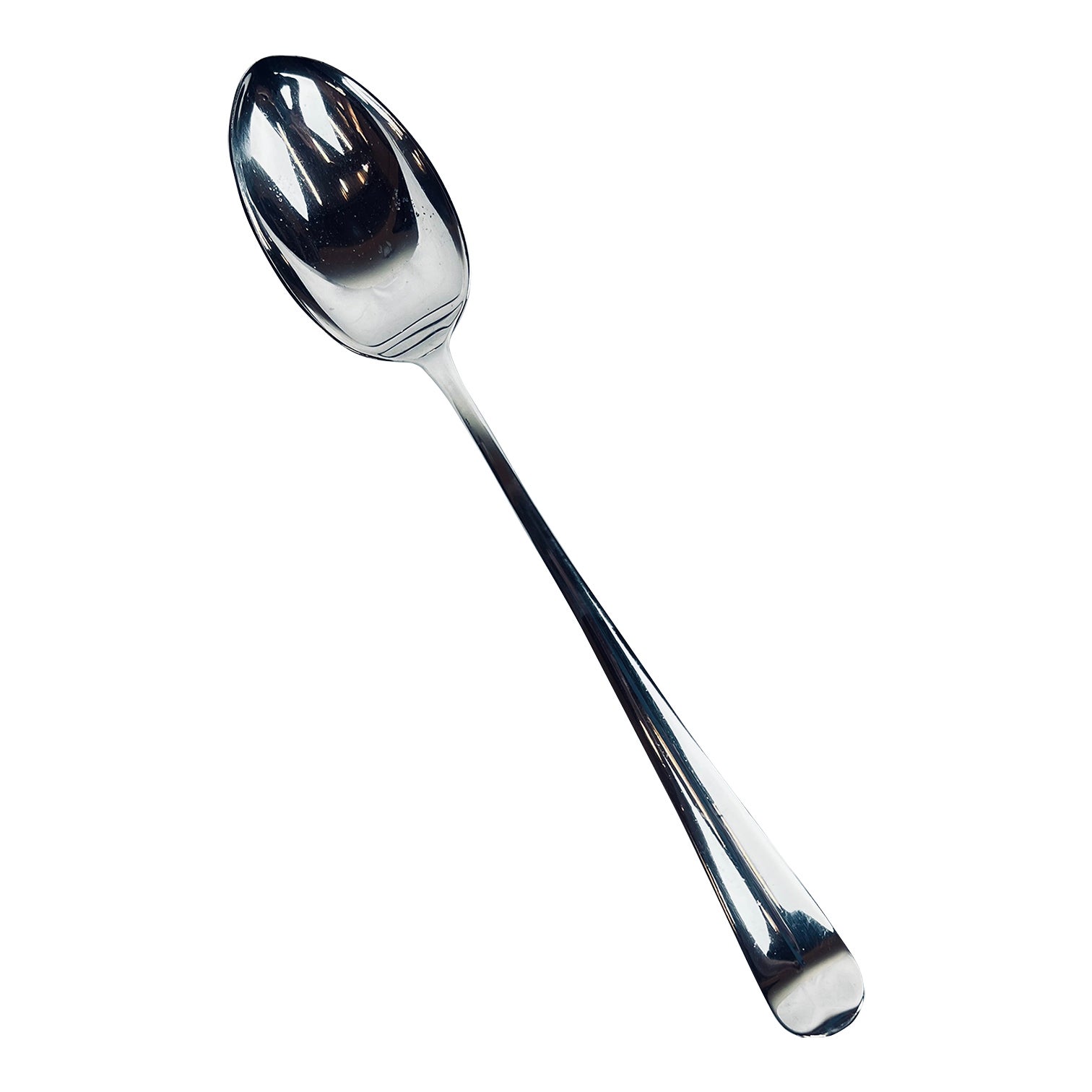 Large Stuffing Spoon by Gerity in Silver Plate-13” L | Chairish