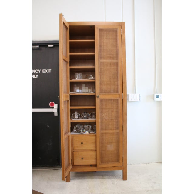 Laguna Light Nutmeg Surf Storage Cabinet by Barclay Butera | Chairish