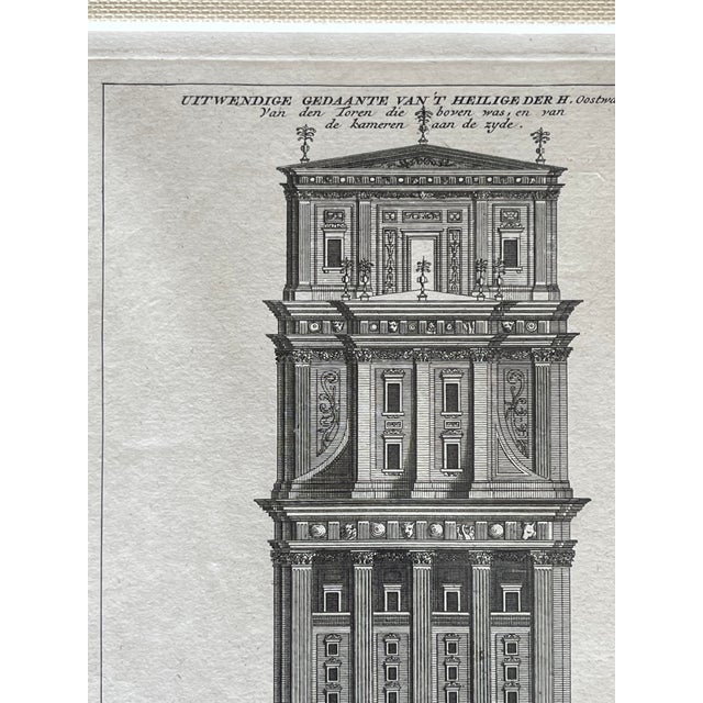 18th C. Augustin Calmet (1672-1757) Architectural Rendering, Solomon's ...