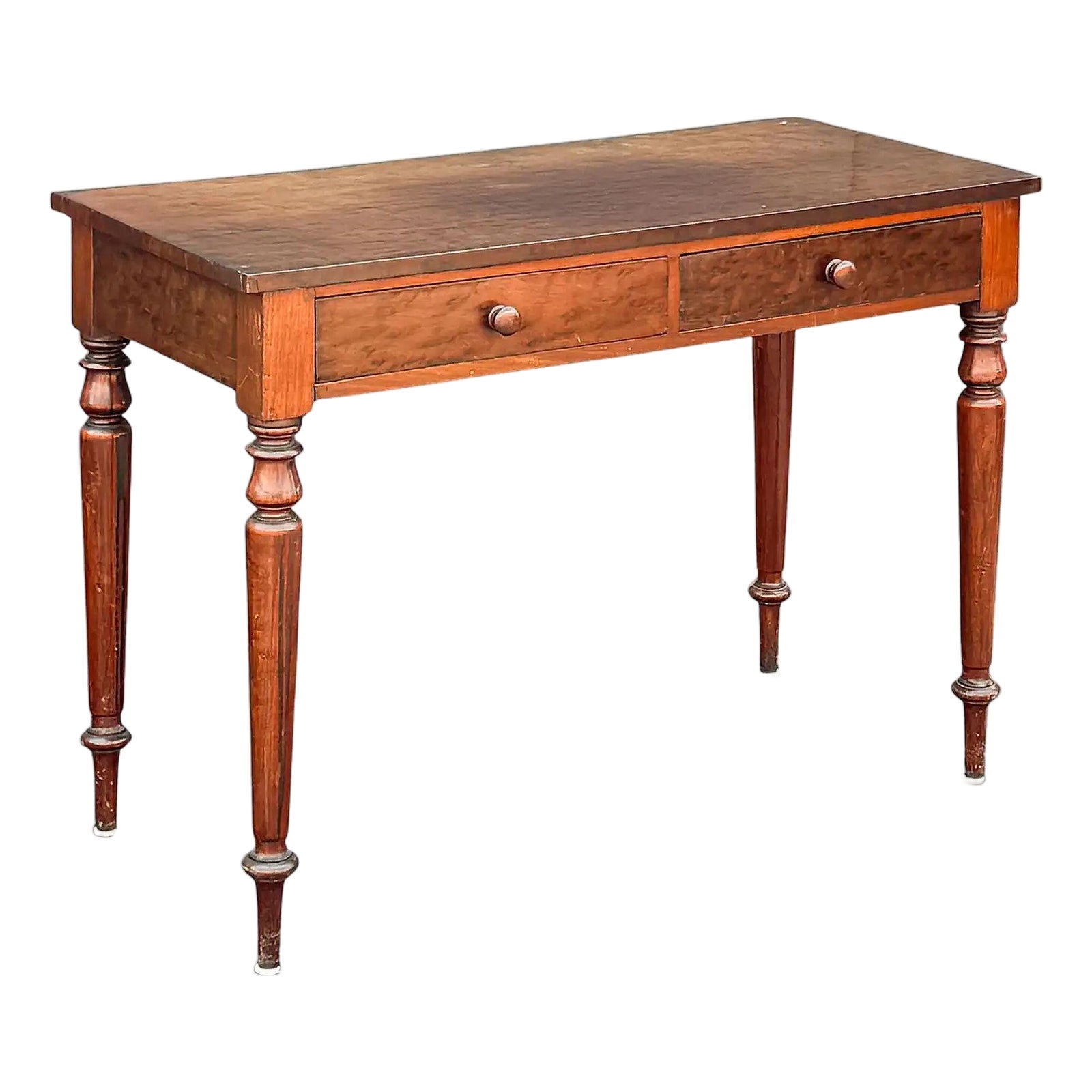 English Writing Table or Desk of Mahogany From the Georgian Era | Chairish