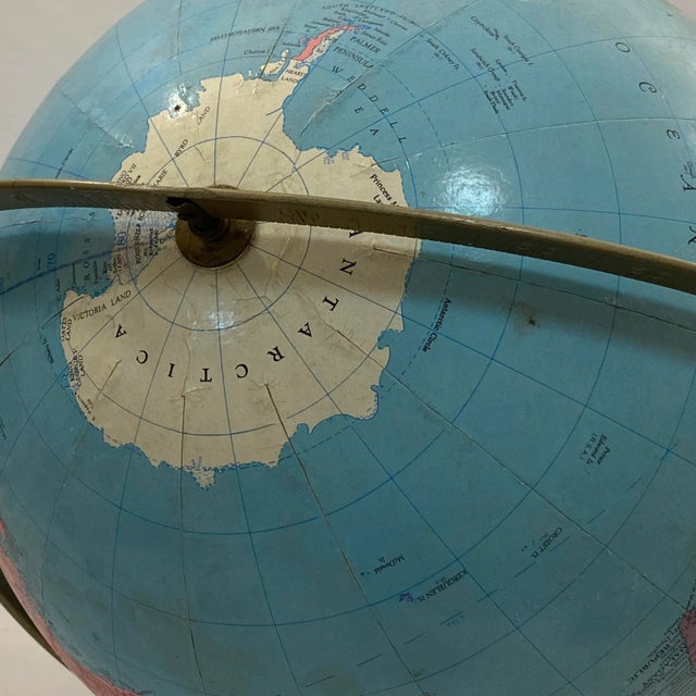 1961 Mid Century Repogle Reference Globe | Chairish