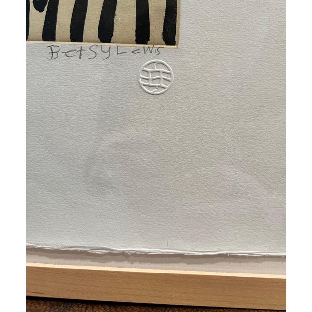 2006 Numbered Etching on Paper Australian Aboriginal Art by Betsy Lewis ...