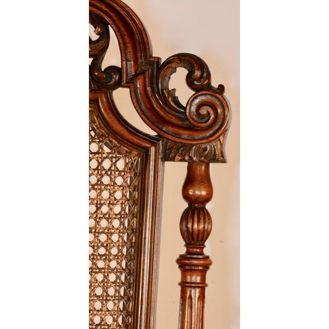 Pair of Spanish Baroque High Back Chairs | Chairish