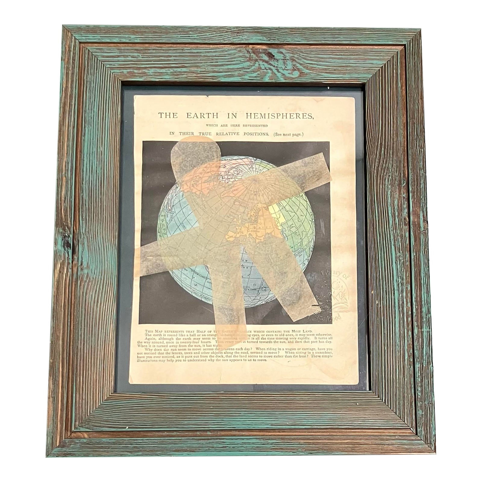 Contemporary Original Wayne Cunningham Abstract Collage | Chairish