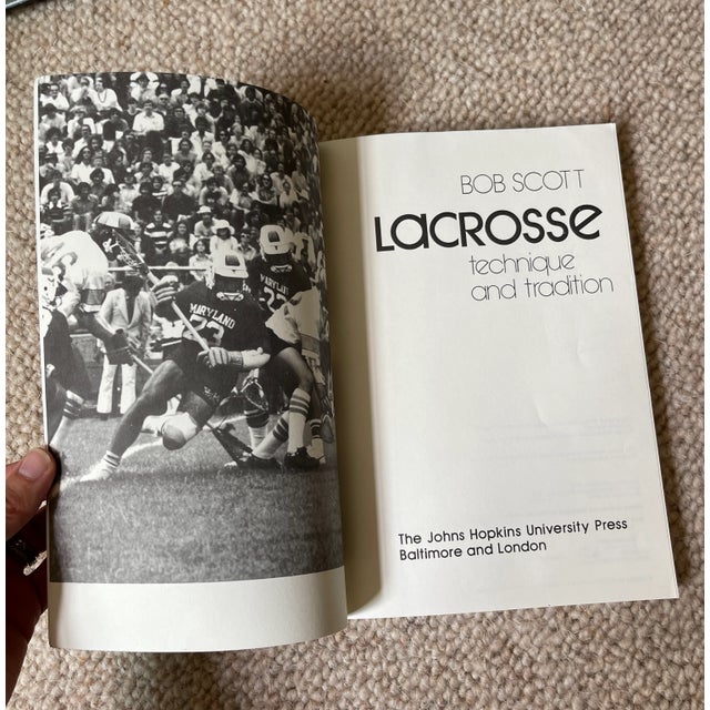 Vintage Lacrosse Book | Chairish