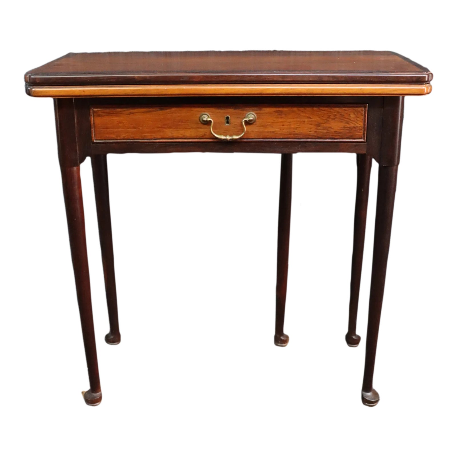 Rosewood Game Table | Chairish