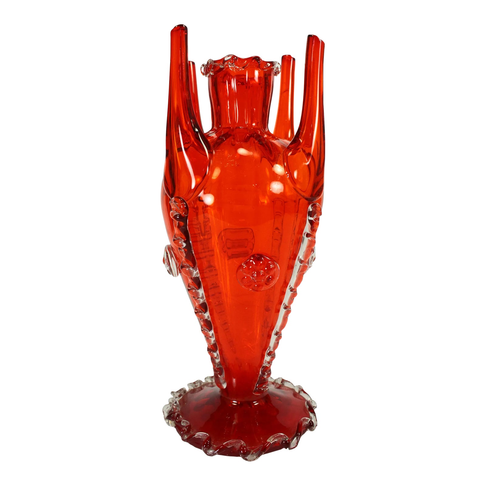 Early 20th Century Early 20th Century Almorraja Rosewater Sprinkler Red ...