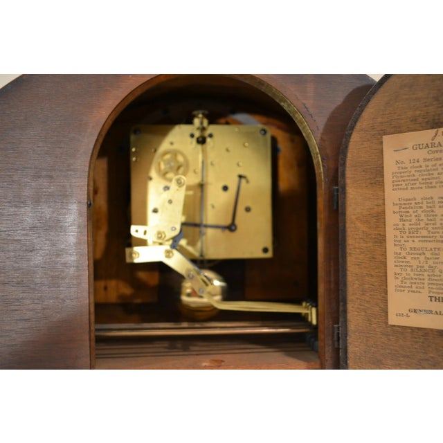 1940s Plymouth Mantel Clock | Chairish