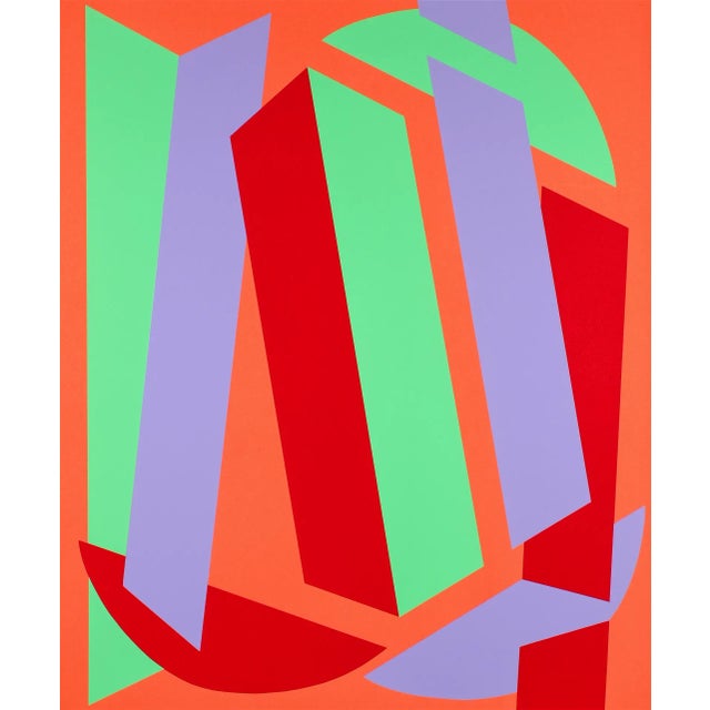 2018 "Tilt" Screenprint by Vanessa Jackson | Chairish