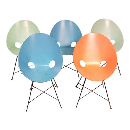 S664 Dining Chairs by Eddie Harlis for Thonet, Set of 6 | Chairish