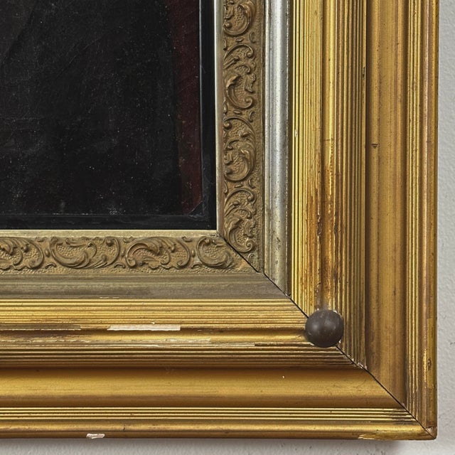 Antique 19th C. Victorian Male Portrait, Signed (Oil on Canvas) | Chairish