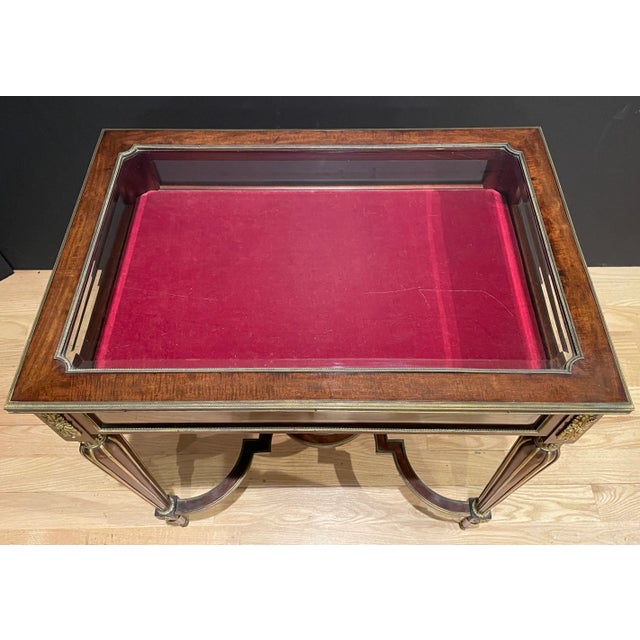 Late 19th Century C. Mellier & Co. Louis XVI Style Gilt Bronze Mounted ...