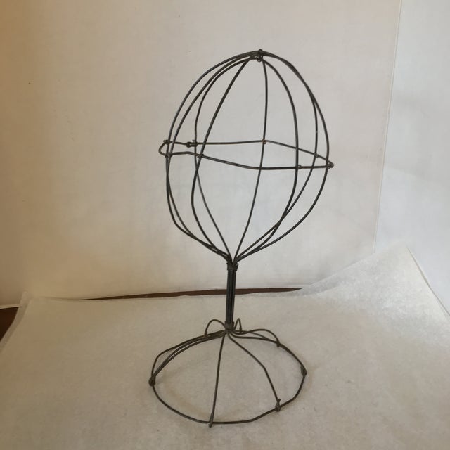 Antique Wire Hat Display Stand | Chairish