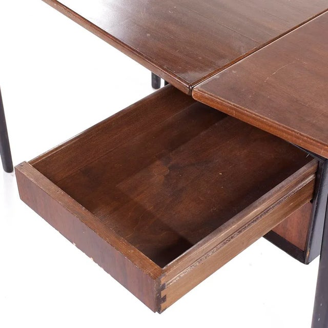 Arne Vodder Mid Century Coffin Desk | Chairish