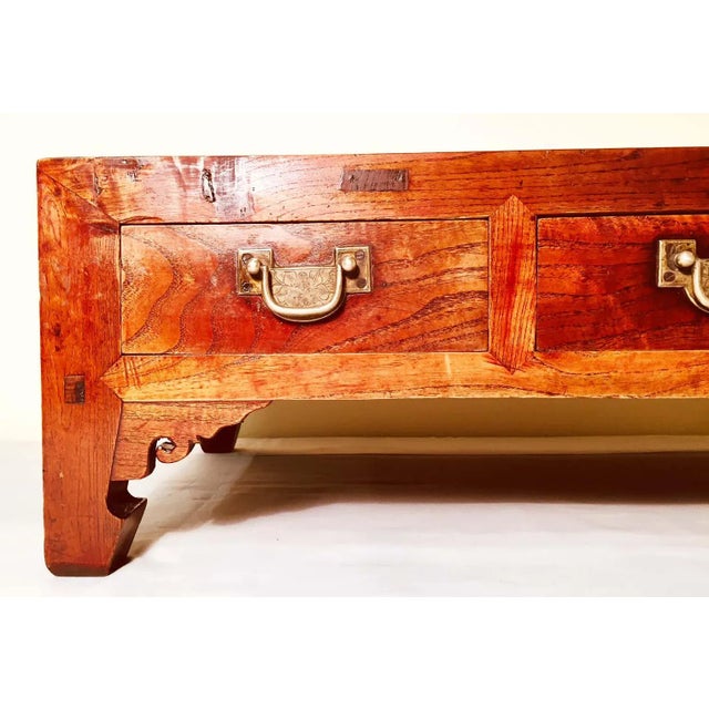 Antique Ming Occasional Table, Low-Legged Desk, Circa 1800-1849 | Chairish