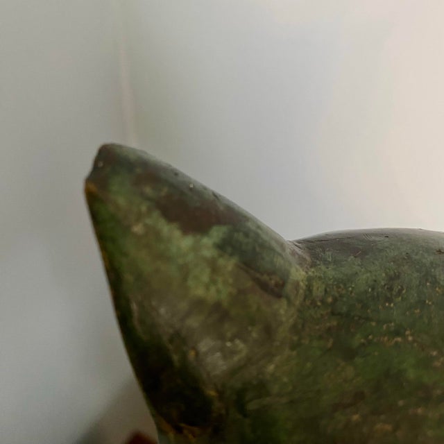 1980s Diego Giacometti Style Large Bronze Cat Butler Figurine | Chairish