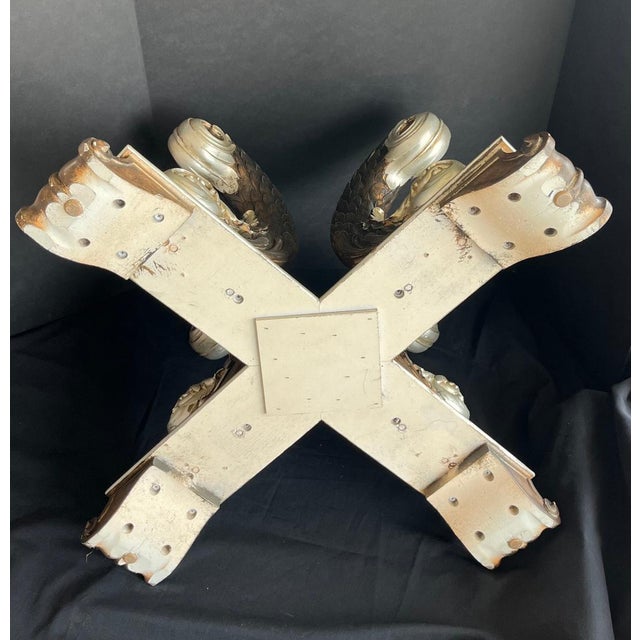 Dolphin Table Base | Chairish