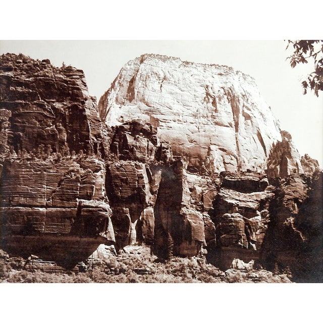 Lloyd M. Pyeatt Great White Throne, Mt. Zion National Park Photo | Chairish