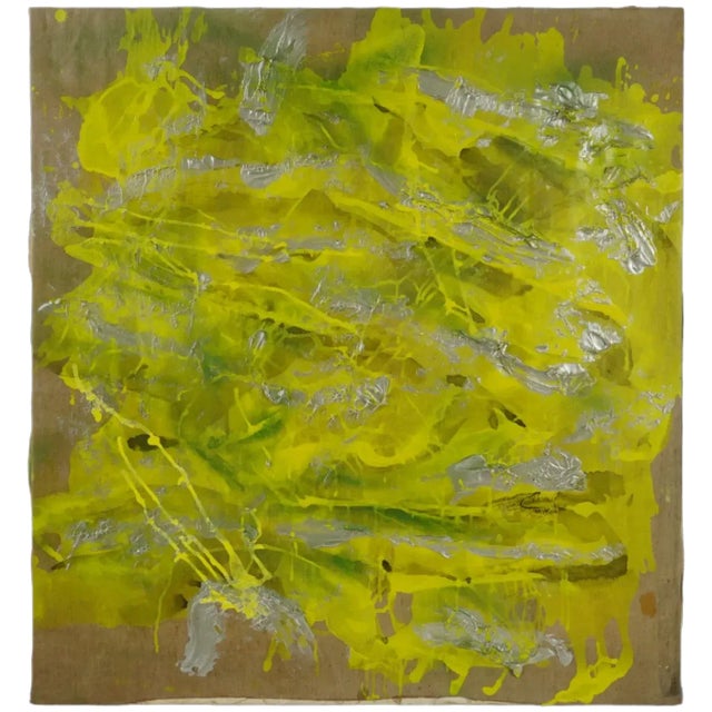 Mid 20th Century Abstract American Oil Painting by Elyssa Rundle | Chairish