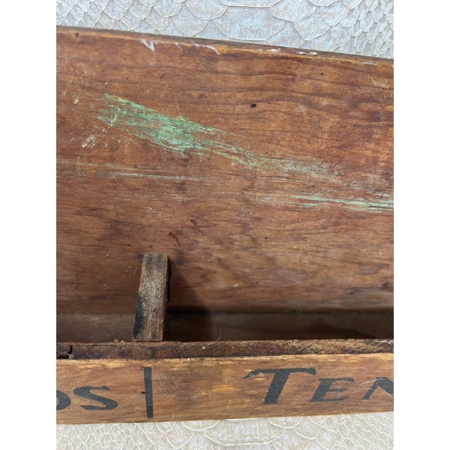 Vintage Elementary School Wood Wall Hanging Math Holder - Hundreds Tens ...