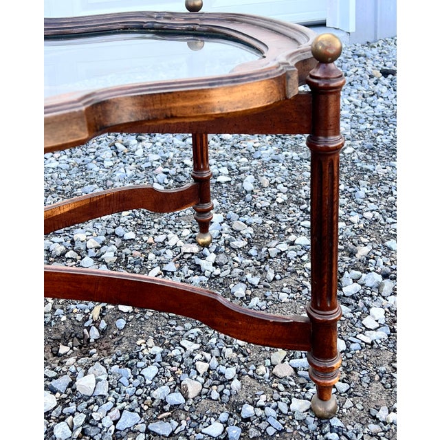 Brandt Furniture Hollywood Regency Coffee Table | Chairish