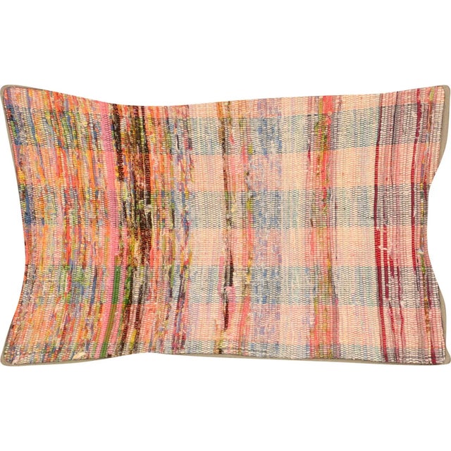 1960s Turkish Rag Pillow | Chairish
