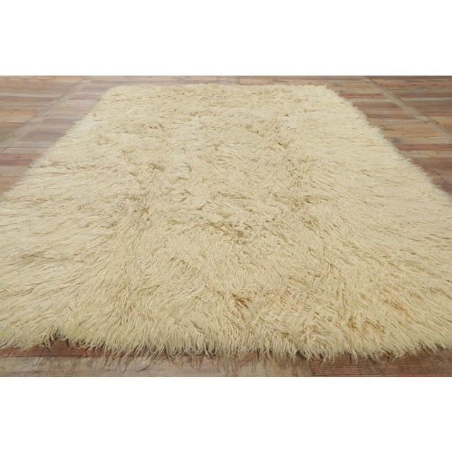 Vintage Greek Flokati Shag Rug - 05'10 X 09'08 | Chairish