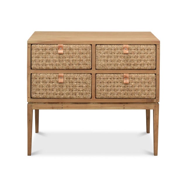 Woven Drawer Chest | Chairish