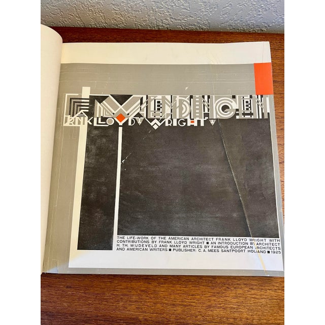 Hardcover The Life Work of the American Architect Frank Lloyd Wright by A. Kroch and Son ...