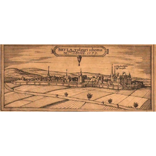 Brula - Original Etching by George Braun - Late 16th Century Late 16th ...