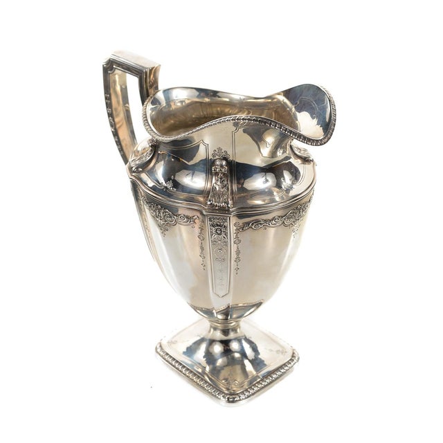 Gorham Antique Sterling Silver Pitcher | Chairish